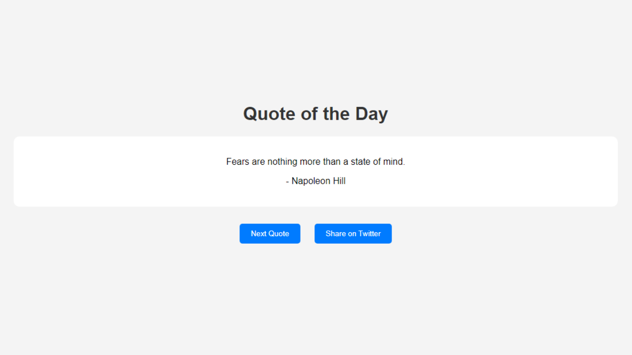 Quote of the Day Generator-Amazonアプリストアのアプリ
