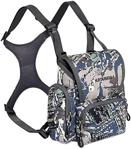 Amazon.com: Tuxapo Binocular Harness Chest Pack with Rangefinder Pouch ...