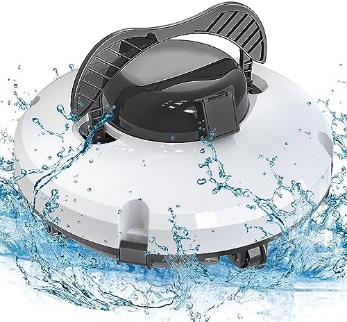 Amazon.com : Cordless Pool Vacuum for Above Ground Pool, Robotic Pool ...