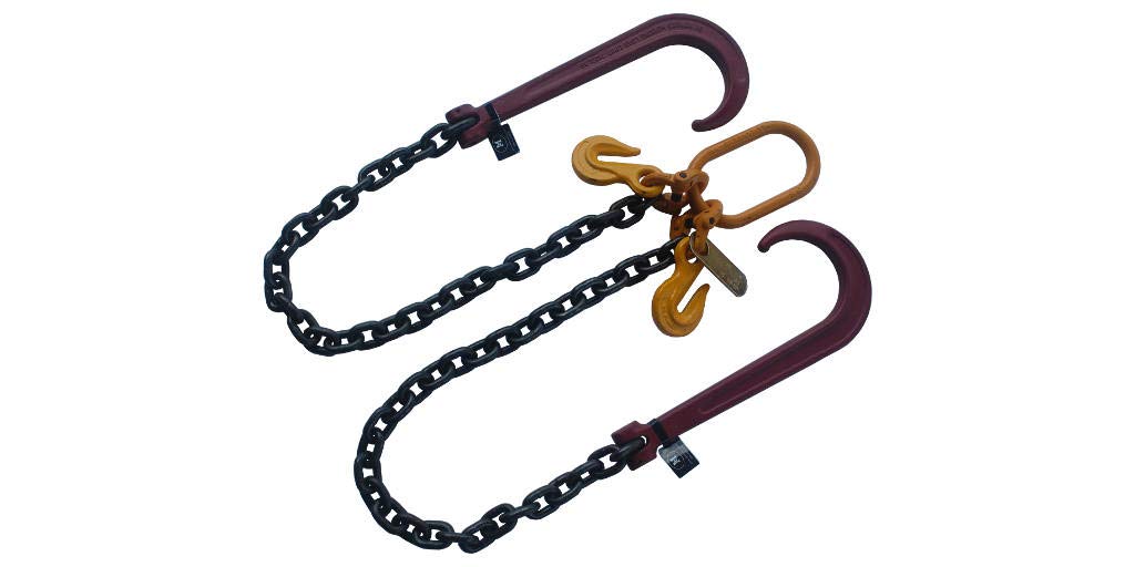 Amazon.com: G80 Tow V Chain Bridle Wrecker Recovery Chain 3/8''x5' Leg ...