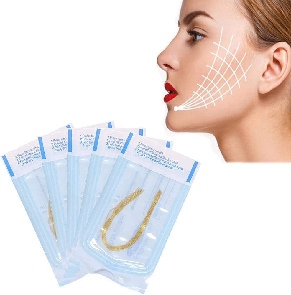 Amazon.co.jp: Collagen Silk Yarn, Soluble Protein Yarn Lifting ...