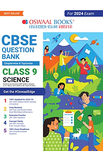 Oswaal CBSE Class 9 Science Question Bank (2024 Exam) eBook : Oswaal ...
