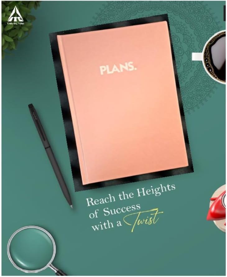 Classmate Paperkraft Signature Expressions Series | A5 Diary | Hard Cover | 176p | 80 GSM ...