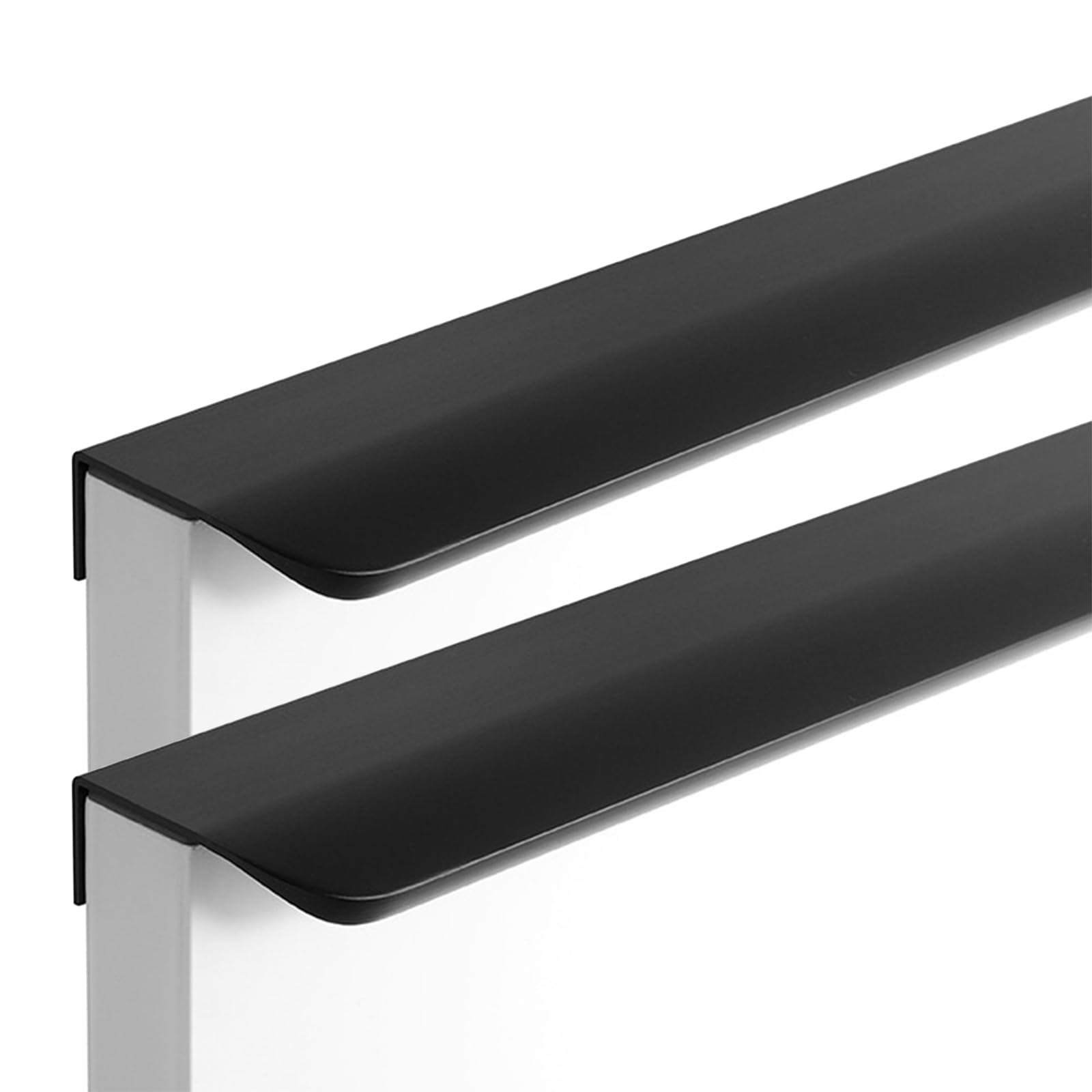 Invisible Cupboard Handles Black Cabinet Drawer Pull Handles Furniture ...