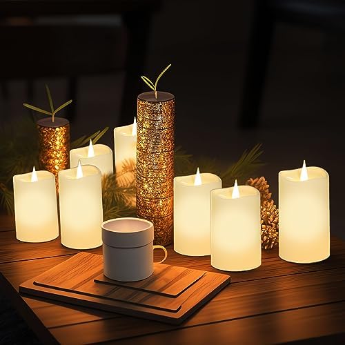 Amazon.com: light to hope Flameless Candles with Timer Flickering ...
