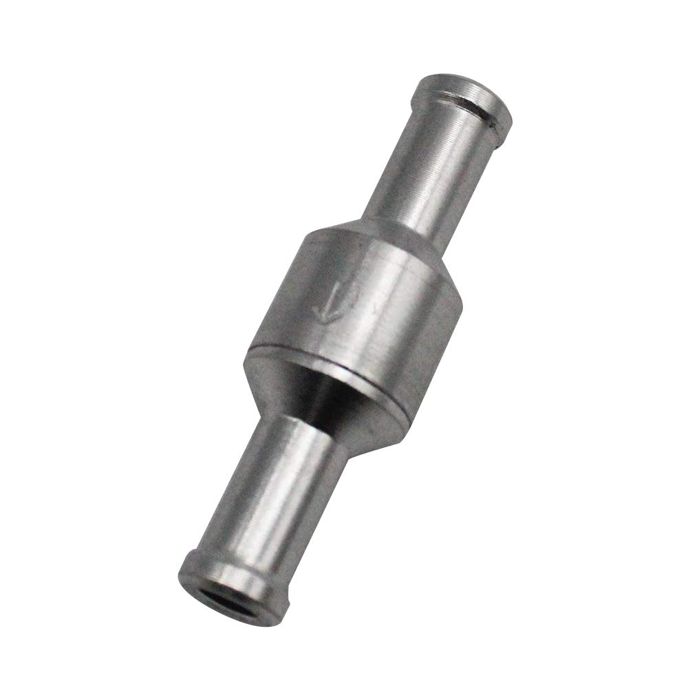 Buy Tickas Check Valve, 8mm Inline One-way Non-return Check Valve Fuel ...