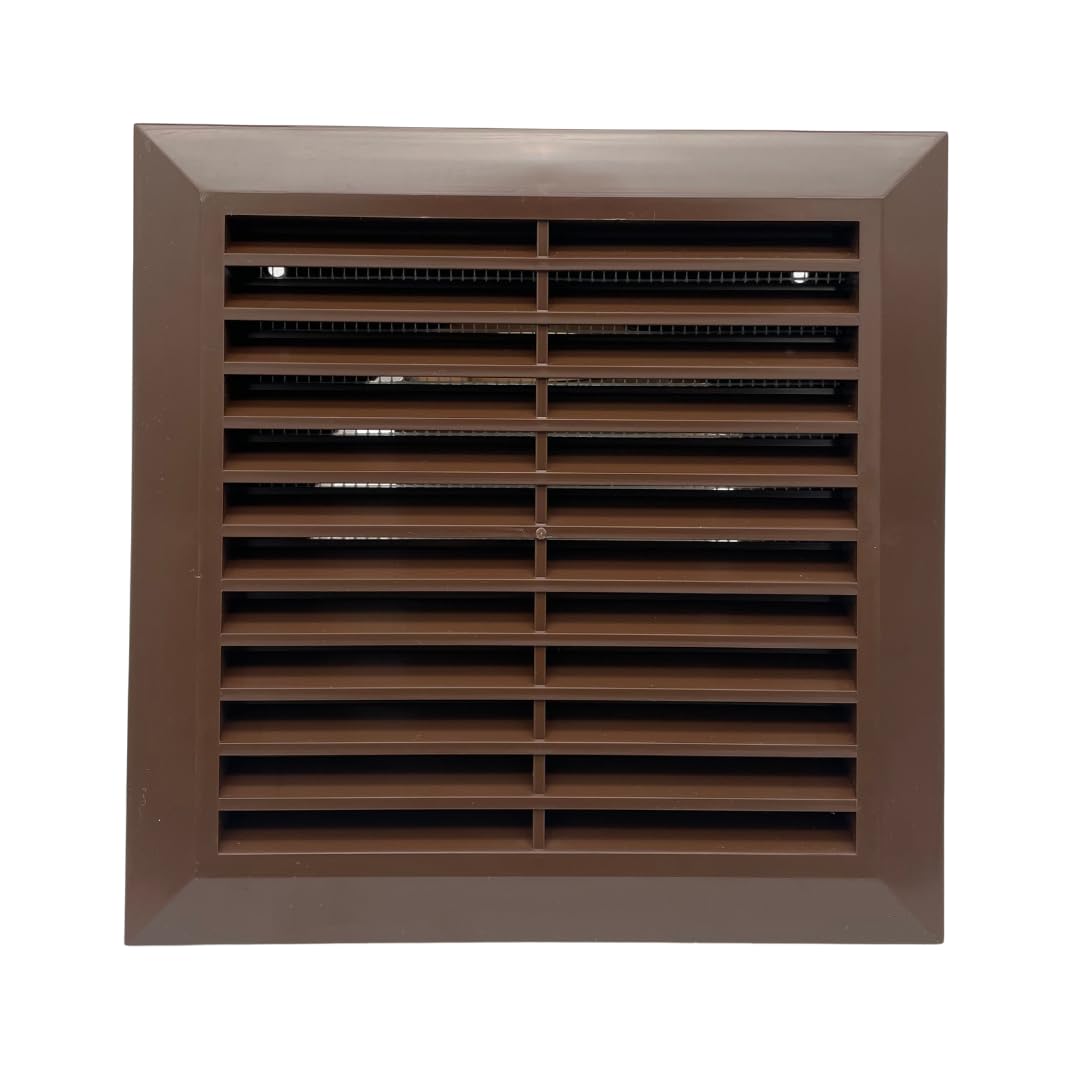 AirTech-UK Extractor Fan Wall Fixed Louvre Grille Ventilation 4″ (100mm ...