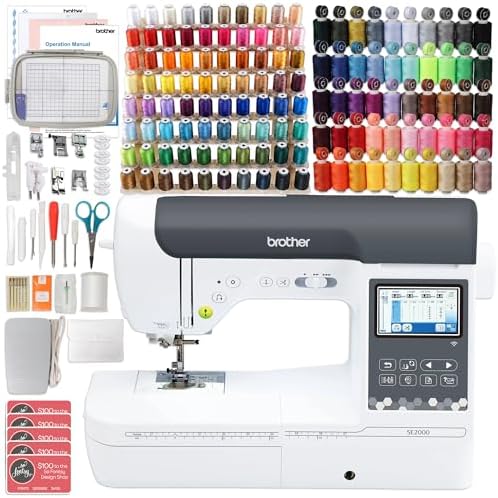 Amazon.com: Brother SE1900 Sewing and Embroidery Machine, 138 Designs ...