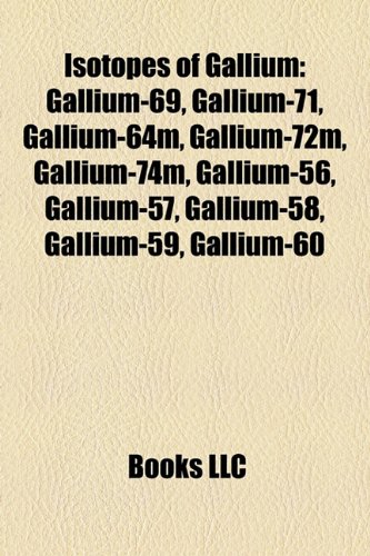 Isotopes of Gallium: Gallium-69, Gallium-71, Gallium-64m, Gallium-72m ...
