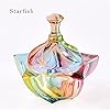 Amazon.com: CHOOLD Luxury Colorful Star Shaped Crystal Candy Jar with ...
