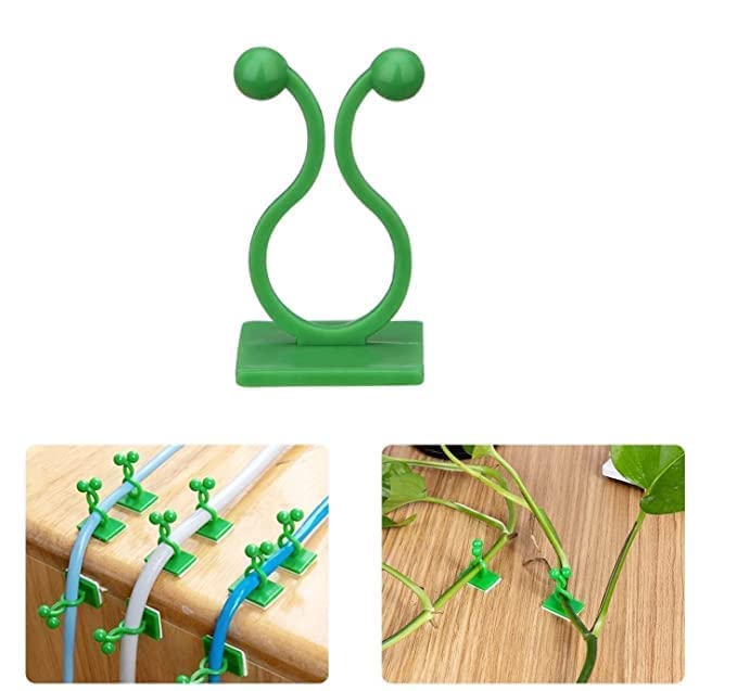 Plant Climbing Wall Fixture Clips,Pack of 10,Vine Plant Wall Clips ...