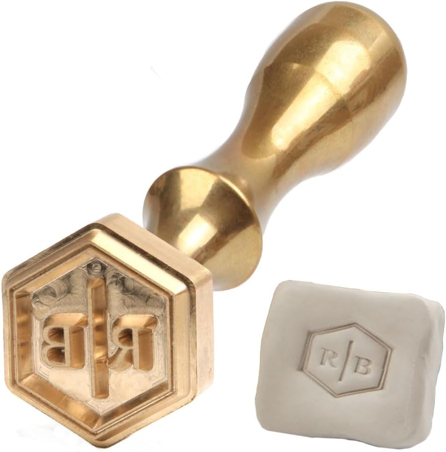 Amazon.com: PrudoPex Custom Pottery Stamp for Clay, Personlized Clay ...