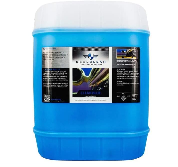 Amazon.com: RealClean Aircraft Cleaning Supplies/Clear Blue Aircraft ...