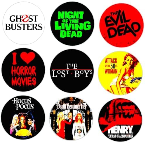 Amazon.com: Horror Movie Magnet Collection Best Friend Birthday Gift ...