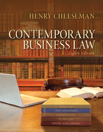 Amazon.com: Contemporary Business Law eBook : Cheeseman, Henry: Kindle ...