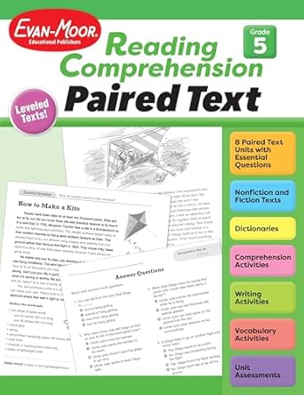 Reading Comprehension: Paired Text, Grade 5 Teacher Resource (Reading ...