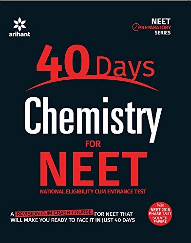 Buy 40 Days Crash Course for NEET Chemistry (Old Edition) Book Online ...