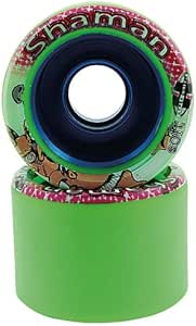 Amazon.com : Hyper Shaman 62mm Roller Skate Wheels - Green (4 Wheels ...
