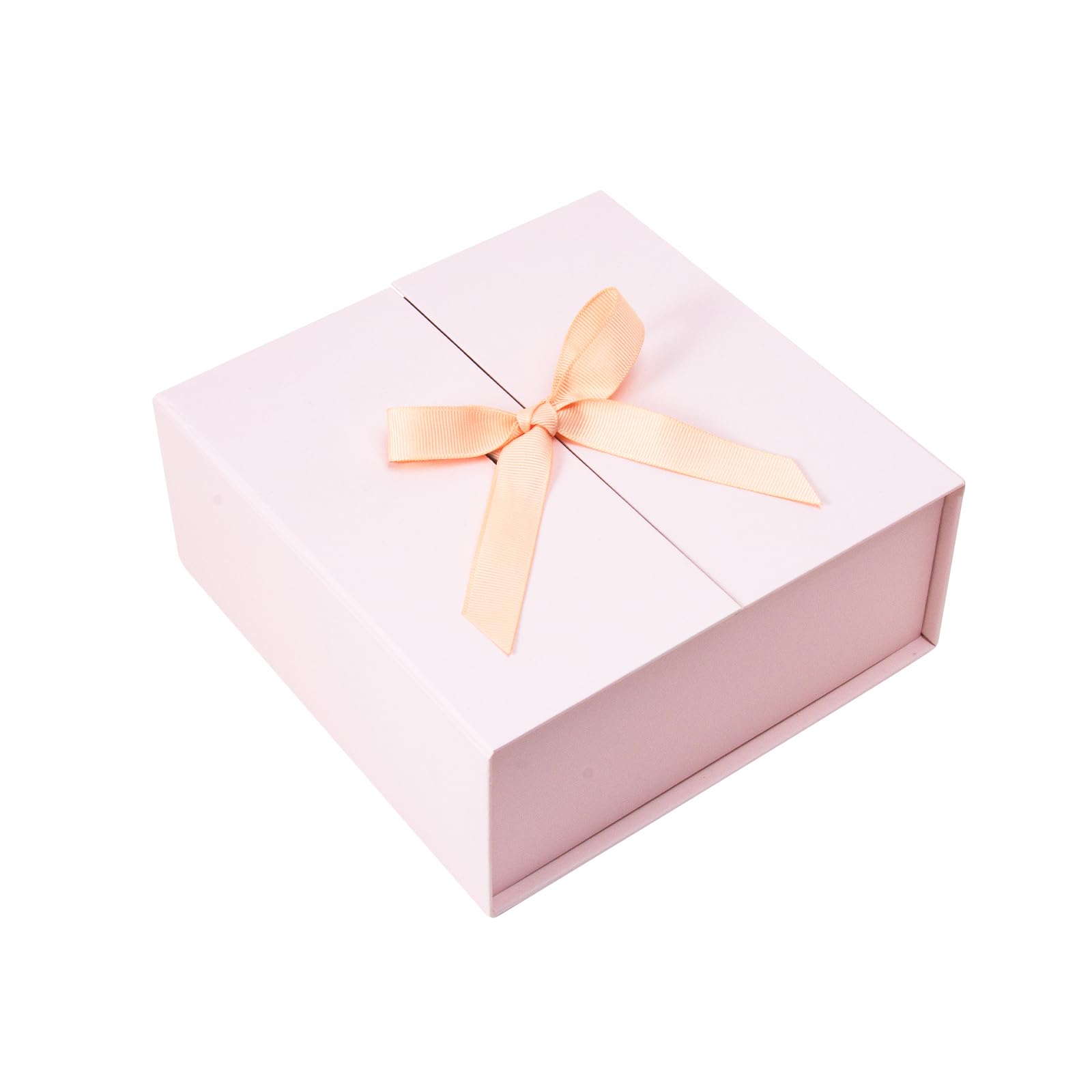 Amazon.com: CHARMGIFTBOX Gift Boxes with Lids, 9x9x3 Inch Pink Gift Box ...