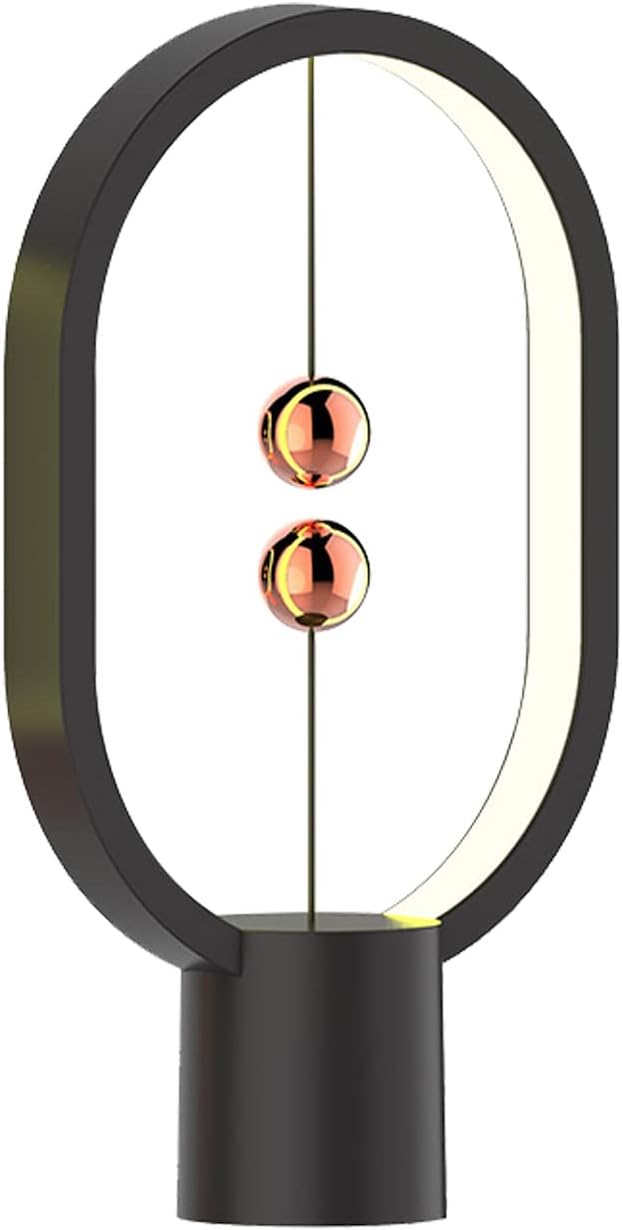 BABLOOM Magnetic Lamp - USB-Powered LED Table Lamp with Floating Design ...