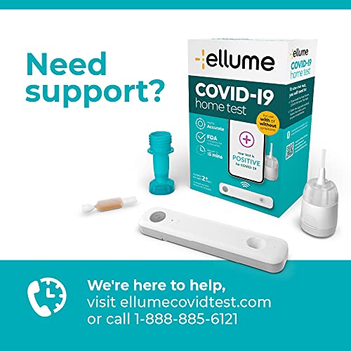 Ellume COVID Test Kit, at Home COVID-19 Home Test Kit, Rapid Antigen ...