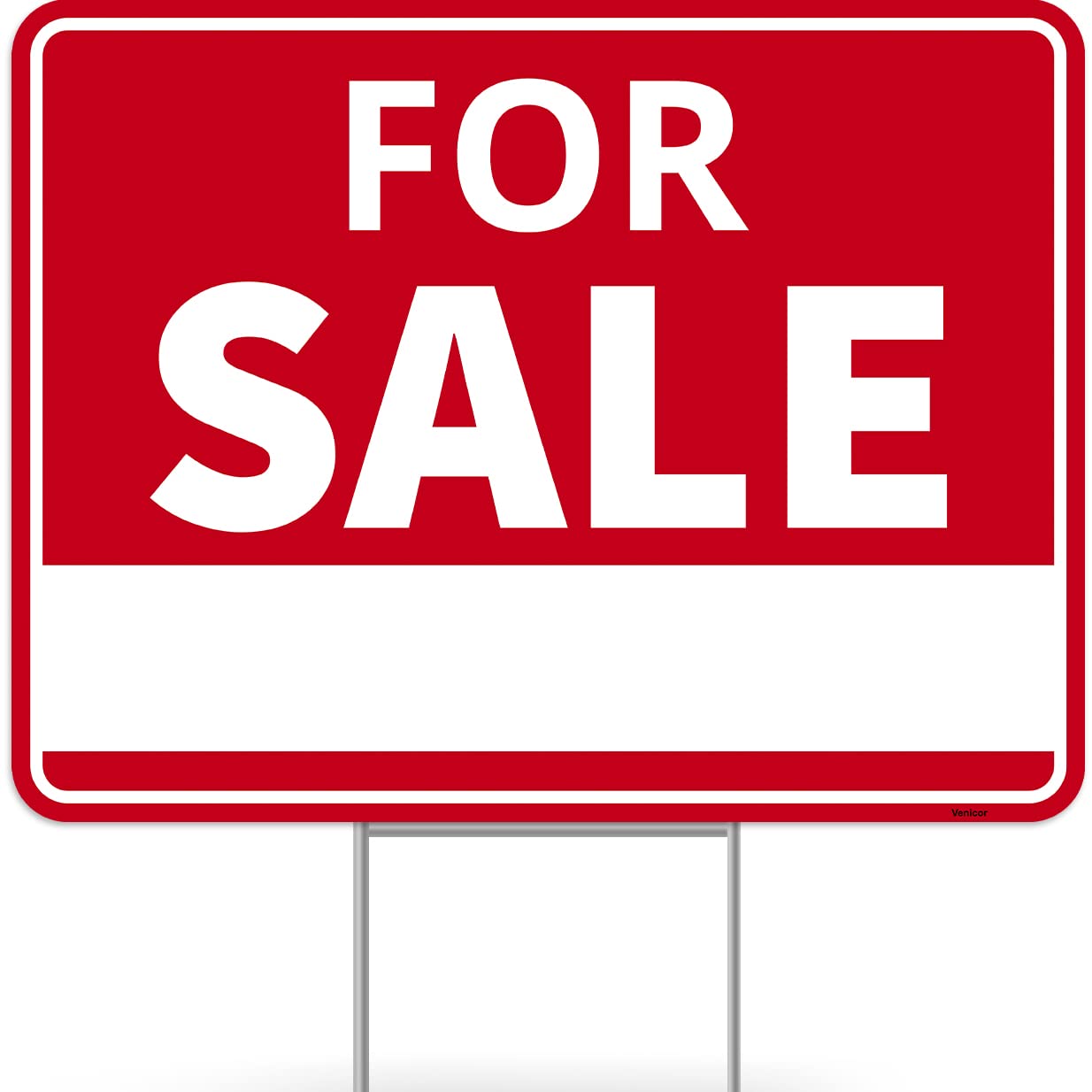 Amazon.com : 1PC For Sale Yard Sign with Stake, 17 Inches by 13 Inches ...