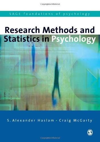 Buy Research Methods and Statistics in Psychology (SAGE Foundations of ...