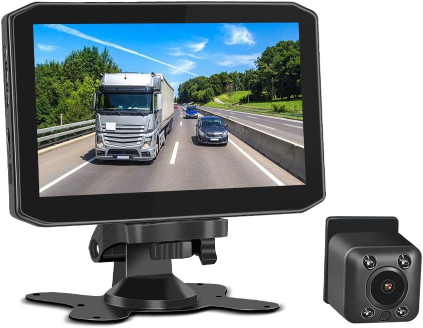 VSYSTO Reversing Camera Kit with 7.0'' LCD Monitor Reverse Camera ...