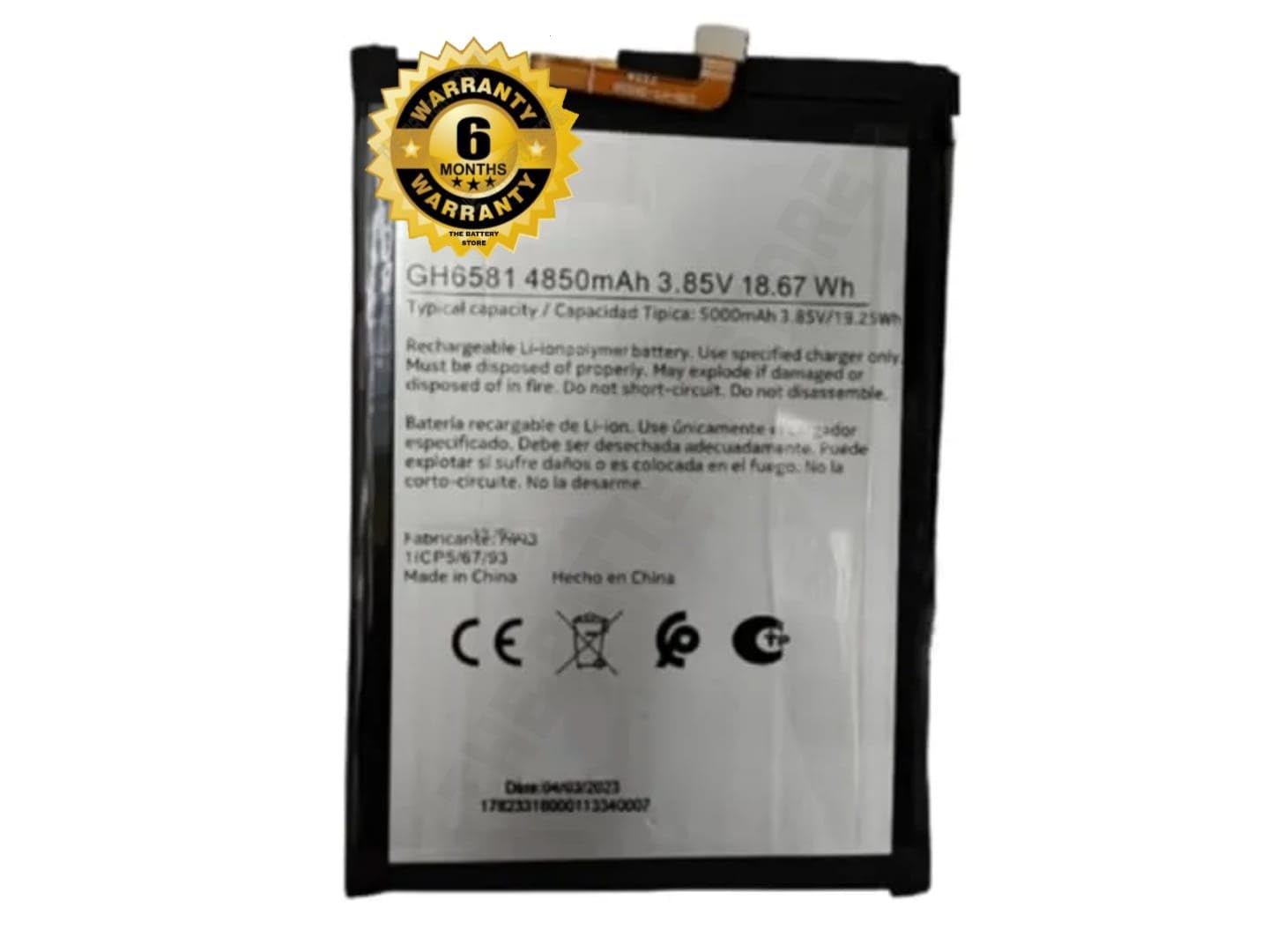 THE BATTERY STORE™ Original GH6581 Battery for Nokia C31, 3.85V 18.65WH ...