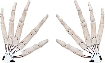 Amazon.com: RRULNVGYQ 3D Halloween Articulated Fingers Extensions Gear ...