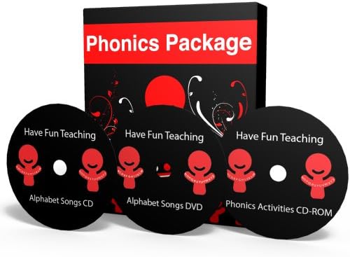 Amazon.com: Phonics Package: Alphabet Songs CD, Phonics Activities CD ...