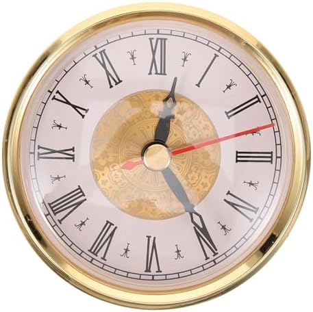 Amazon.com: OSALADI Clock Insert 3 Inch Round Quartz Clock Fit-up ...