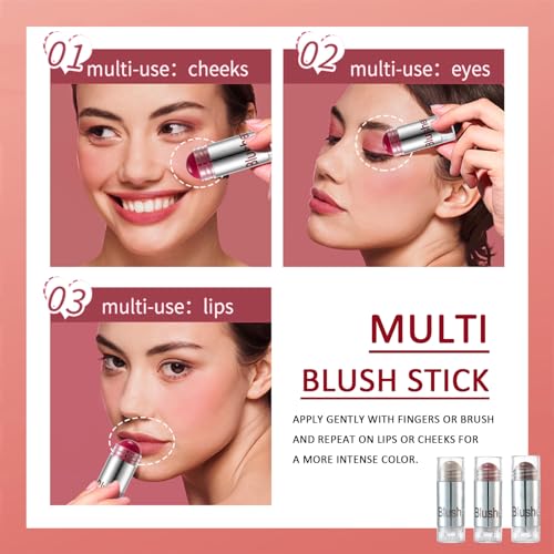 Shefave Contour Stick Set,3 Colour Highlighter Makeup Stick ...