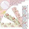 Amazon.com: Whaline 69Ft Spring Flowers Bulletin Board Border Pink ...
