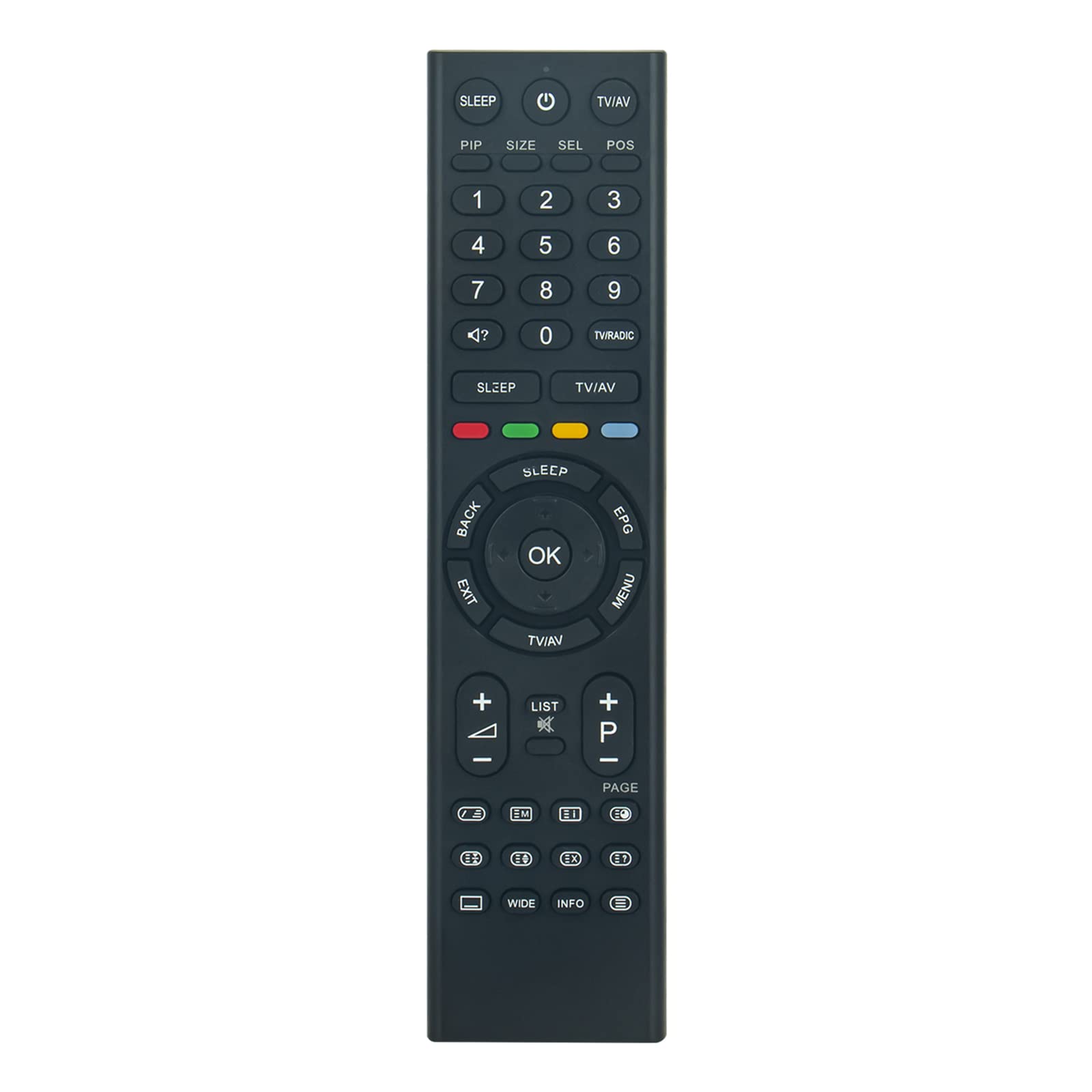 Buy New RE50BB TV Remote Control Replacement - VINABTY RE50BB Replace ...