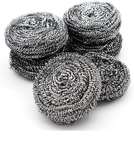 Chawla Trading Stainless-Steel Sponges, Scrubbing Scouring Pad, Steel ...