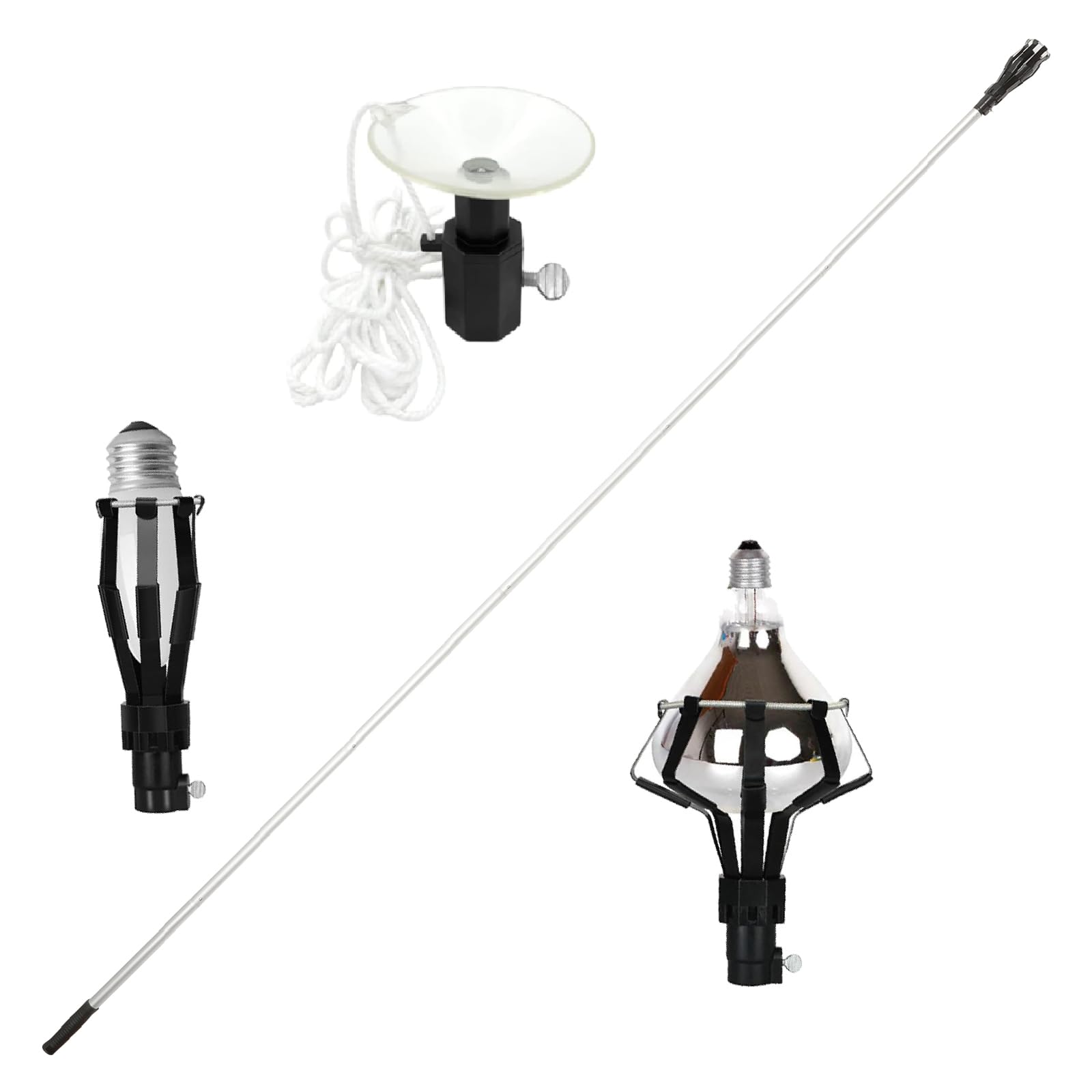 Changing Recessed Lighting Pole Dreyoo Light Bulb Changer For High