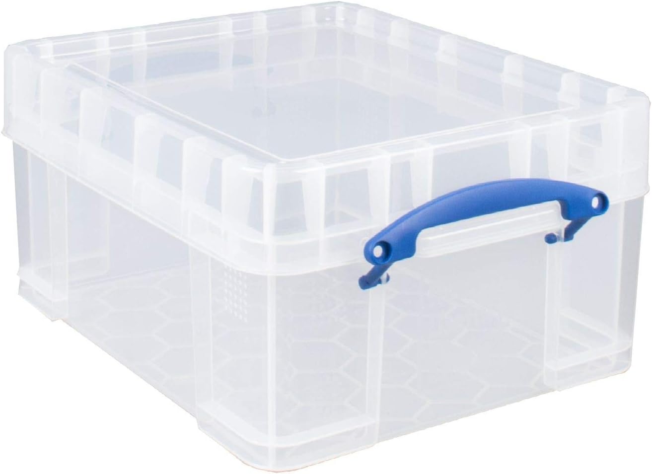 Really Useful Plastic Storage Box 21L XL Clear Pack of 3 : Amazon.co.uk ...