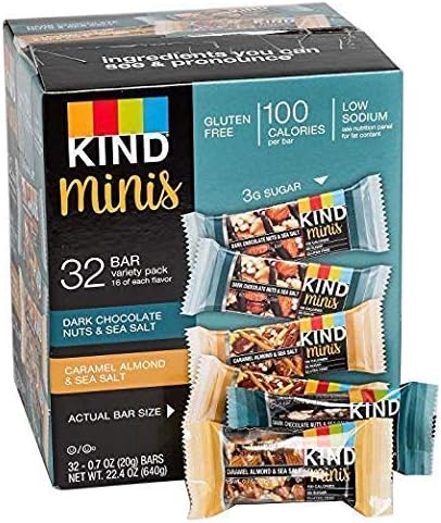 Amazon.com: KIND Minis Variety Pack (32 pk.) : Grocery & Gourmet Food
