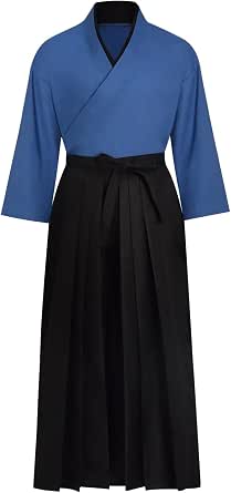 Amazon.com: shijia Adult Japanese Miyamoto Musashi Cosplay Costume ...
