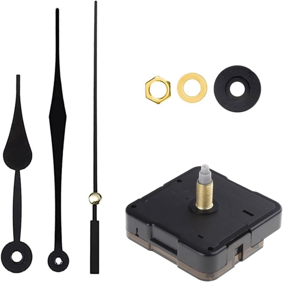 Amazon.com: boxidixi Quartz Clock Movement Mechanism Repair-Parts Wall ...