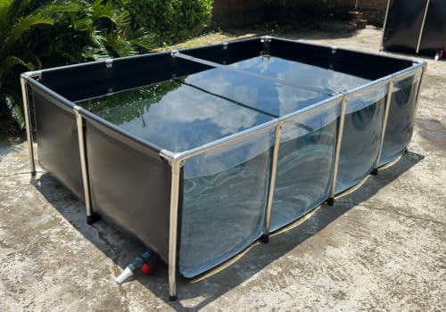 Amazon.com : Aquarium Pool Pond with Transparent Clear Viewing Panel ...