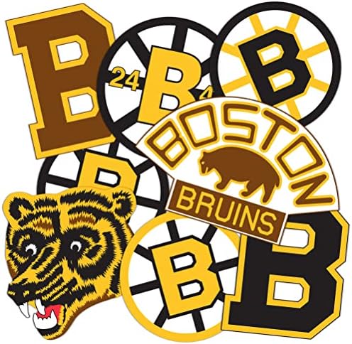 Amazon.com: 26 PCS Boston American Hockey Bruins Stickers for Water ...