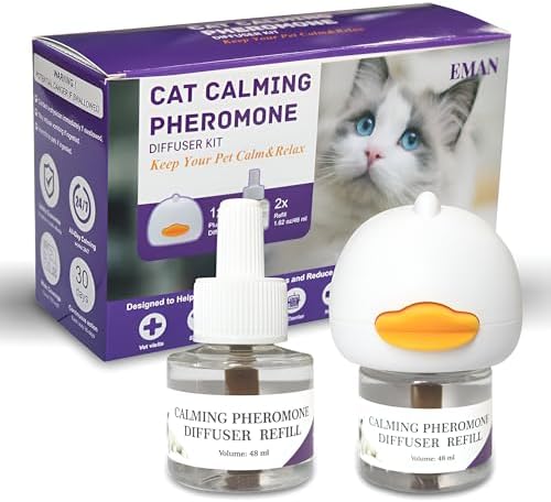 Amazon.com : Cat Calming Pheromone Diffuser – Premium Cat Calming ...