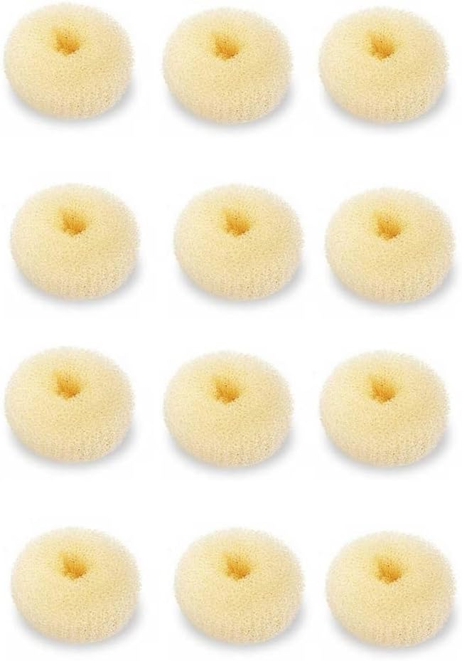 Amazon.com: Extra Small Hair Bun Maker for Kids, 6 PCS Chignon Hair ...