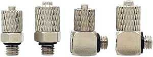 Amazon.com: 10PCS M Series Miniature Fittings M-5H-4 M-5HL-4 Male ...