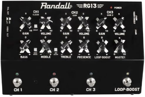 Amazon.co.jp: 【 並行輸入品 】 Randall (ランドール) RG13 RG Series Floor ペダル : 楽器・音響機器