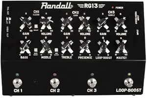 Amazon.co.jp: 【 並行輸入品 】 Randall (ランドール) RG13 RG Series Floor ペダル : 楽器・音響機器