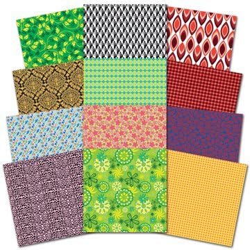 Amazon.com : Roylco Patterns on Cardstock : Card Stock : Arts, Crafts ...