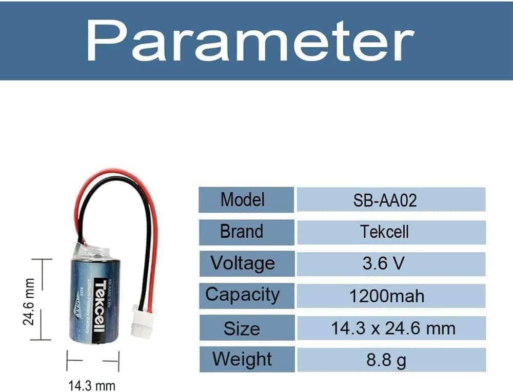 5-Pack / 3.6V SB-AA02 Battery for Tekcell SB-AA02 Philippines | Ubuy